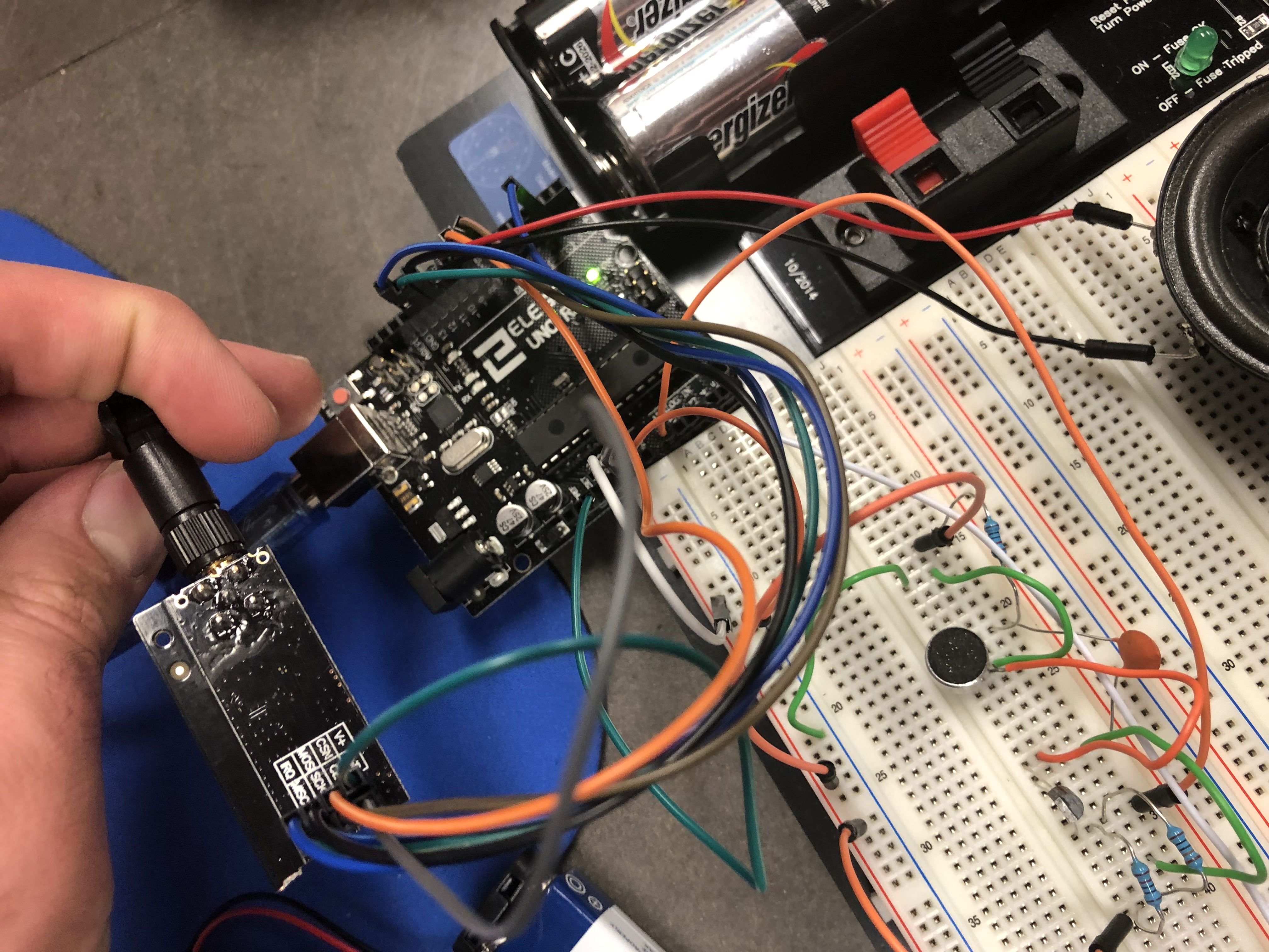 DIY Arduino Wristwatch Walkie-Talkie : 6 Steps (with Pictures ...