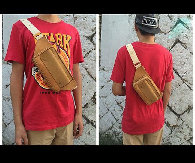 Leather Chest Bag : 10 Steps - Instructables