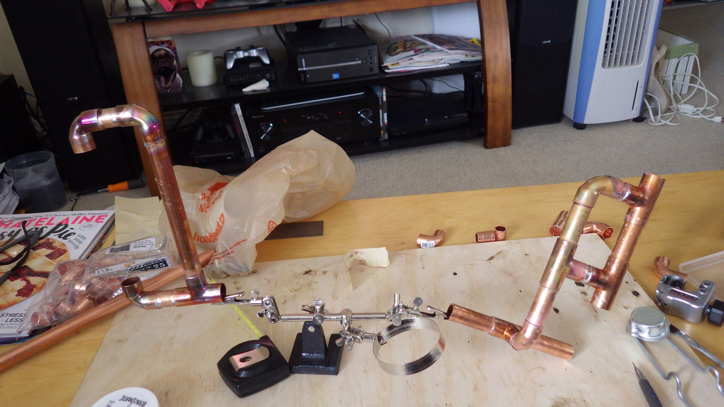 Copper Framed Tablet Holder : 11 Steps (with Pictures) - Instructables