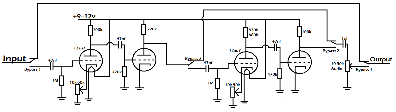 The Valve Caster 2.0: Tube Boost and Overdrive : 7 Steps (with Pictures ...