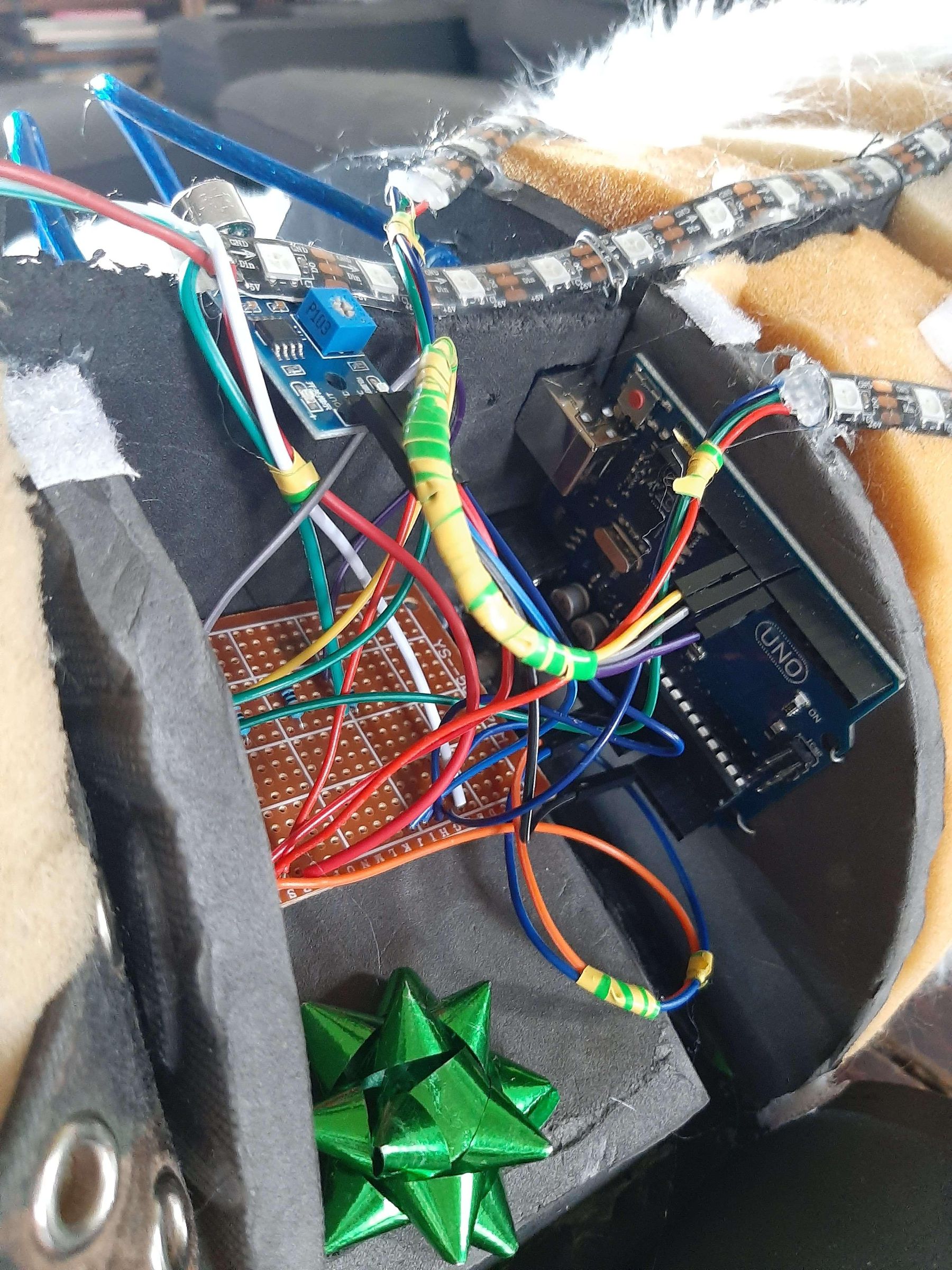 Sound Reactive LEDlights With Arduino Cosplay/fursuit Tail : 5 Steps ...