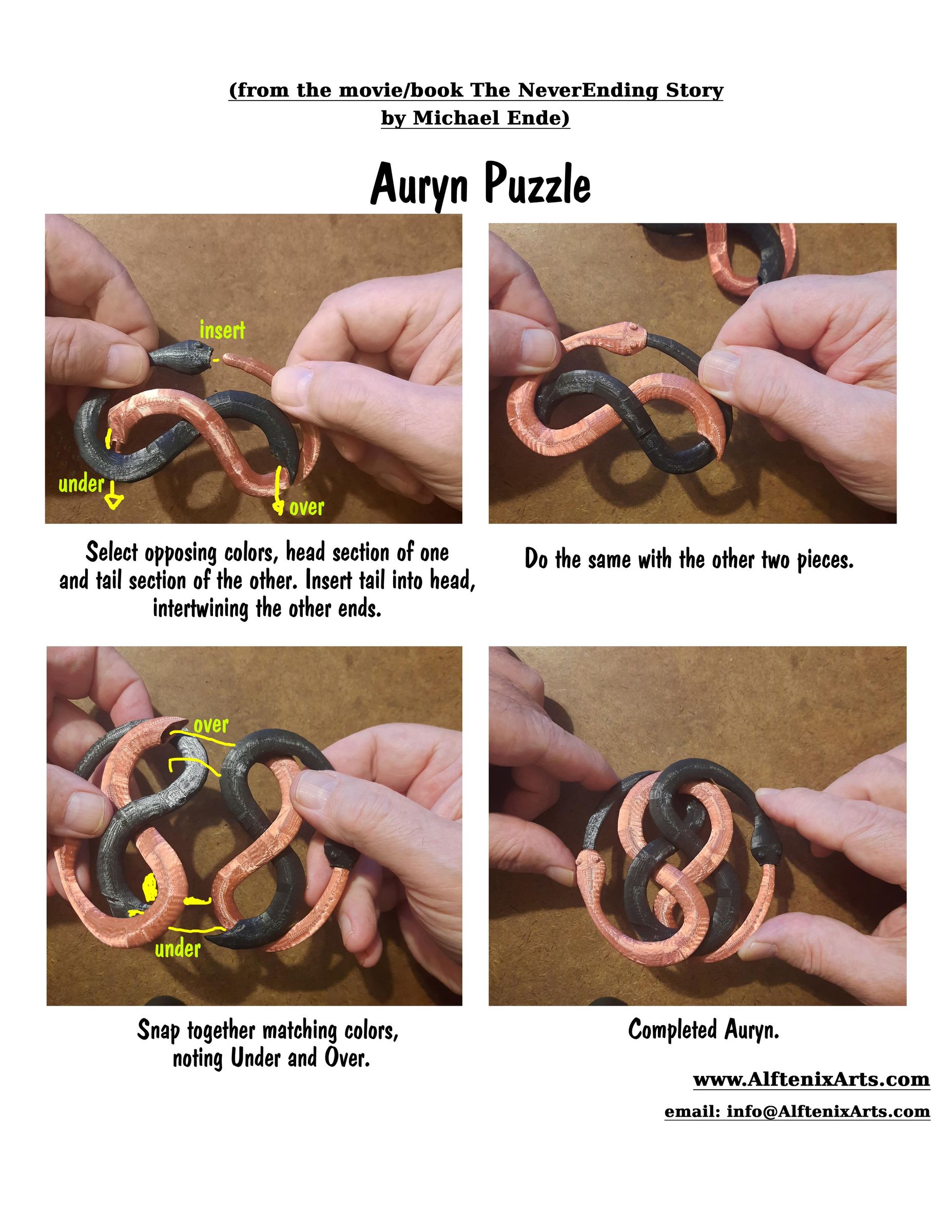 Auryn Medallion Puzzle : 4 Steps - Instructables