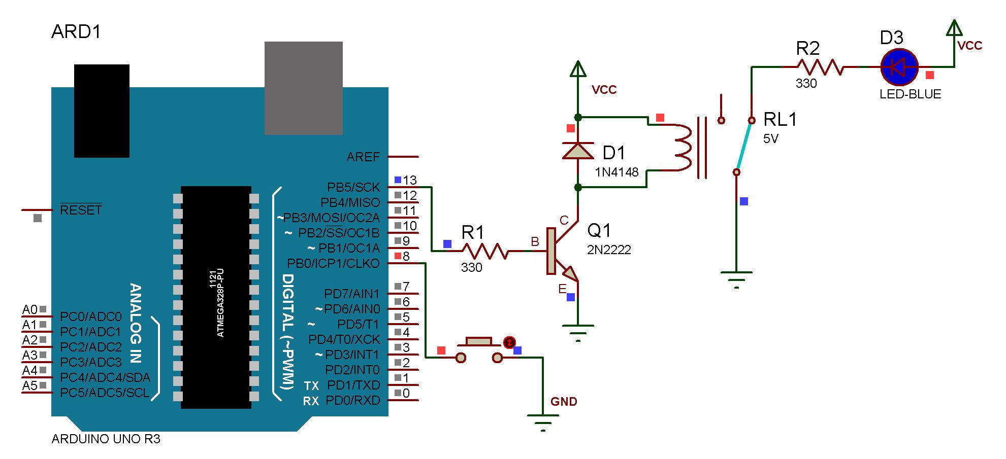 Toggle Switch With Relay Using Arduino : 4 Steps - Instructables