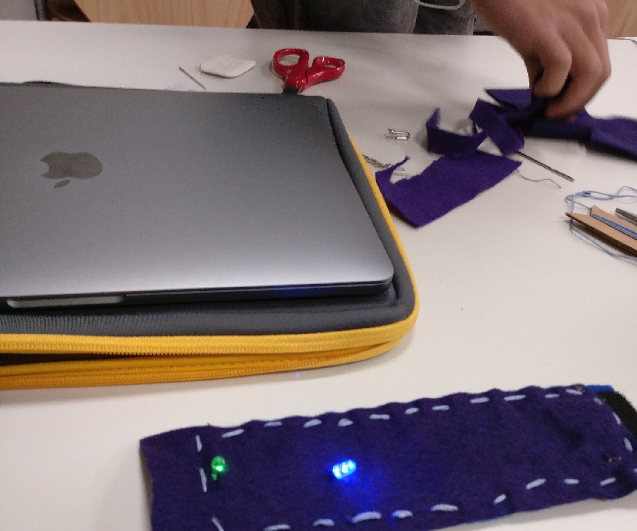 Soft Circuit Bracelet : 5 Steps - Instructables