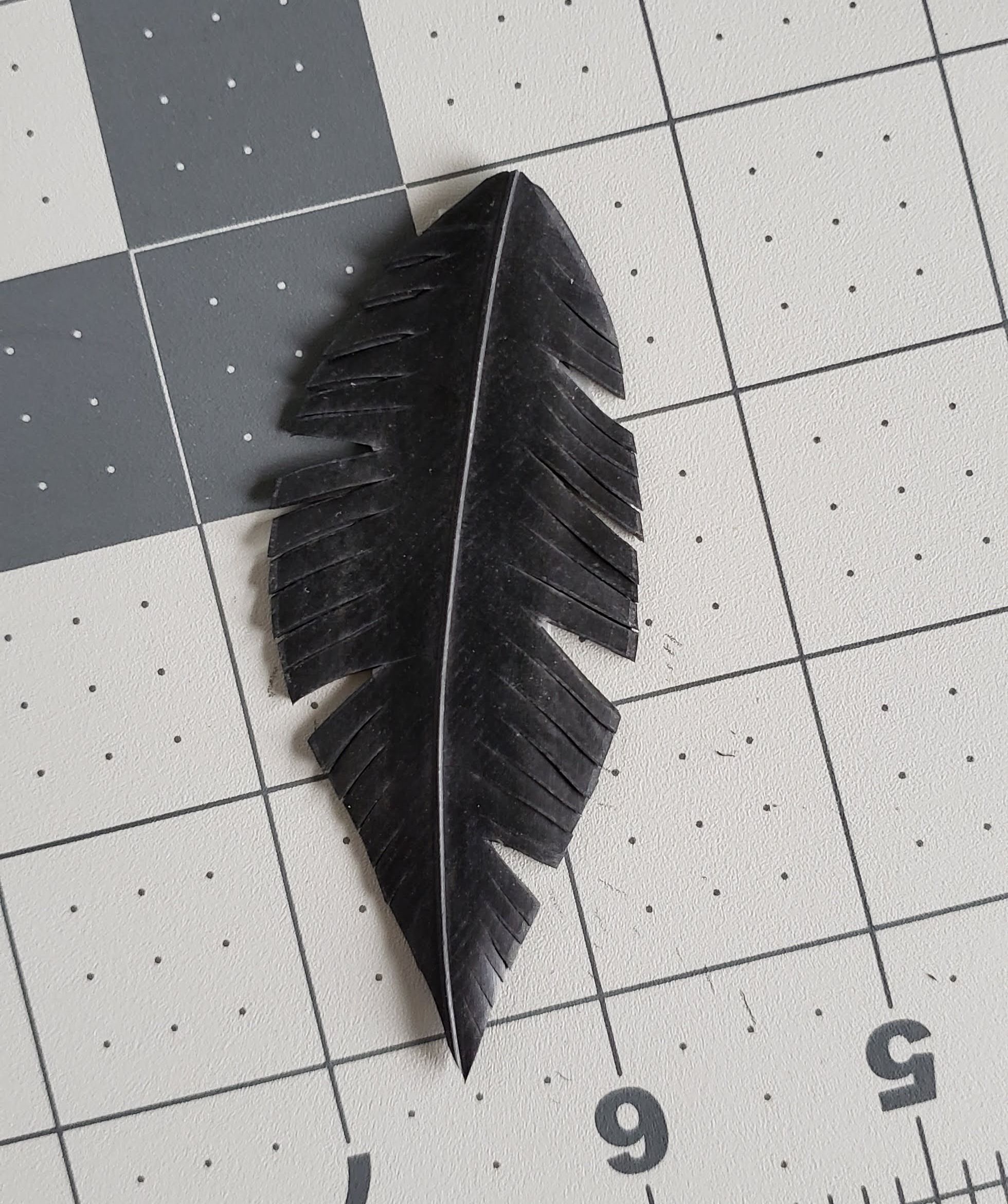 Recycled Bicycle Tube Feather Earrings : 6 Steps (with Pictures ...