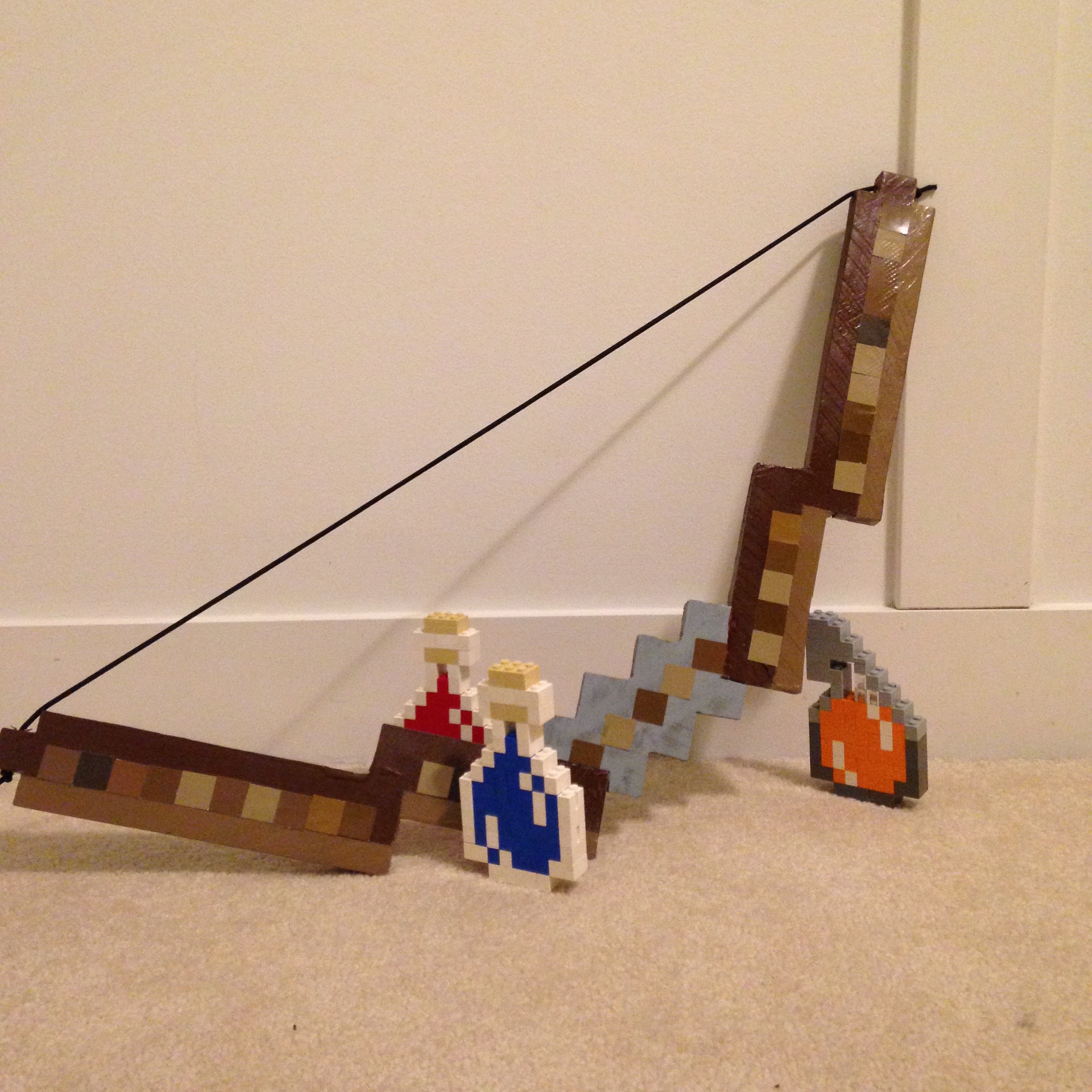Life Size, Working Minecraft Bow : 23 Steps (with Pictures) - Instructables