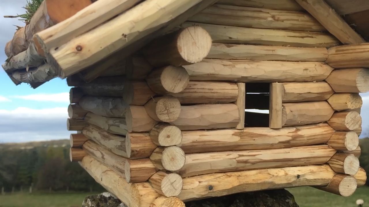 DIY Log Cabin Bird House : 15 Steps (with Pictures) - Instructables