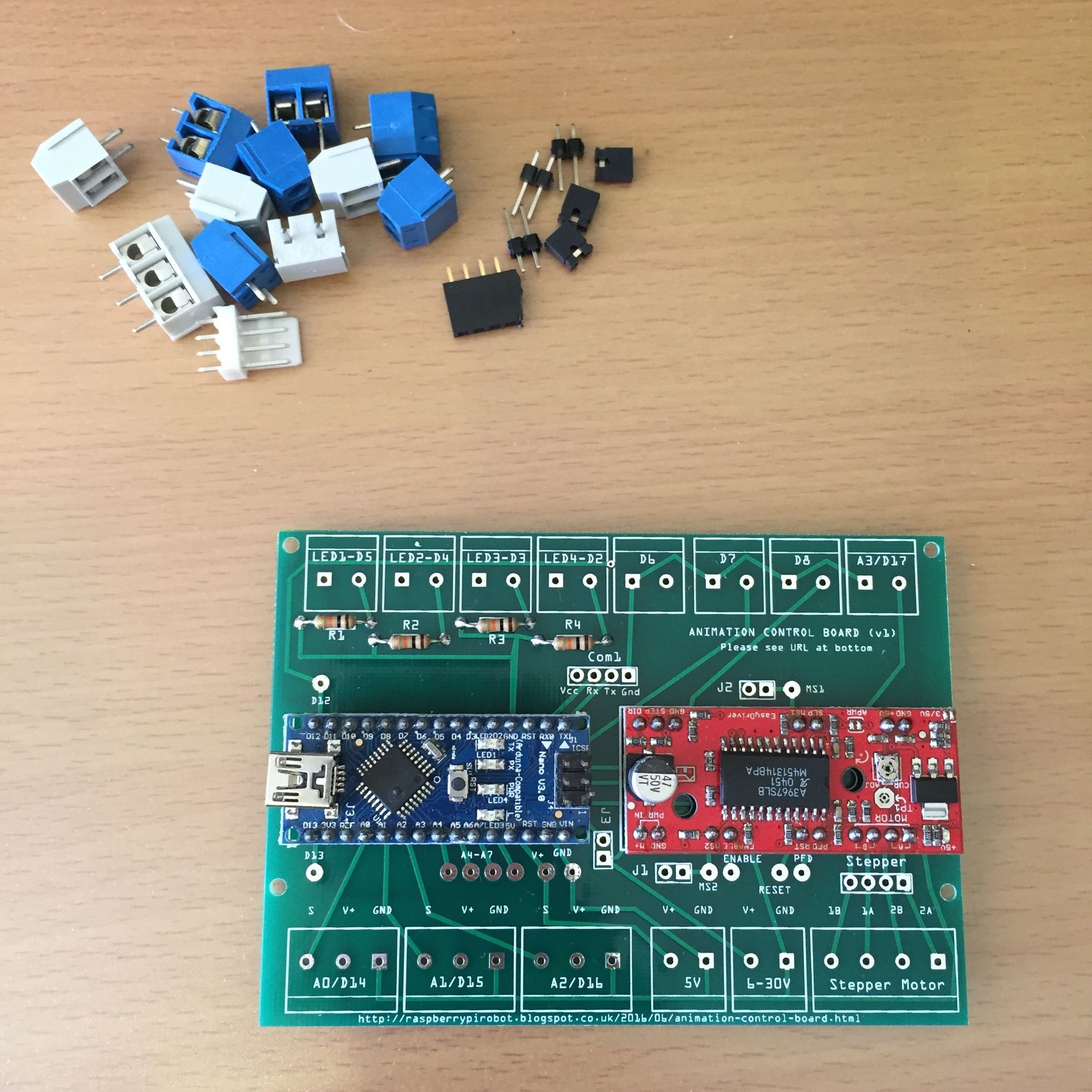 Arduino/Easy Driver Animation Control Board : 15 Steps (with Pictures ...