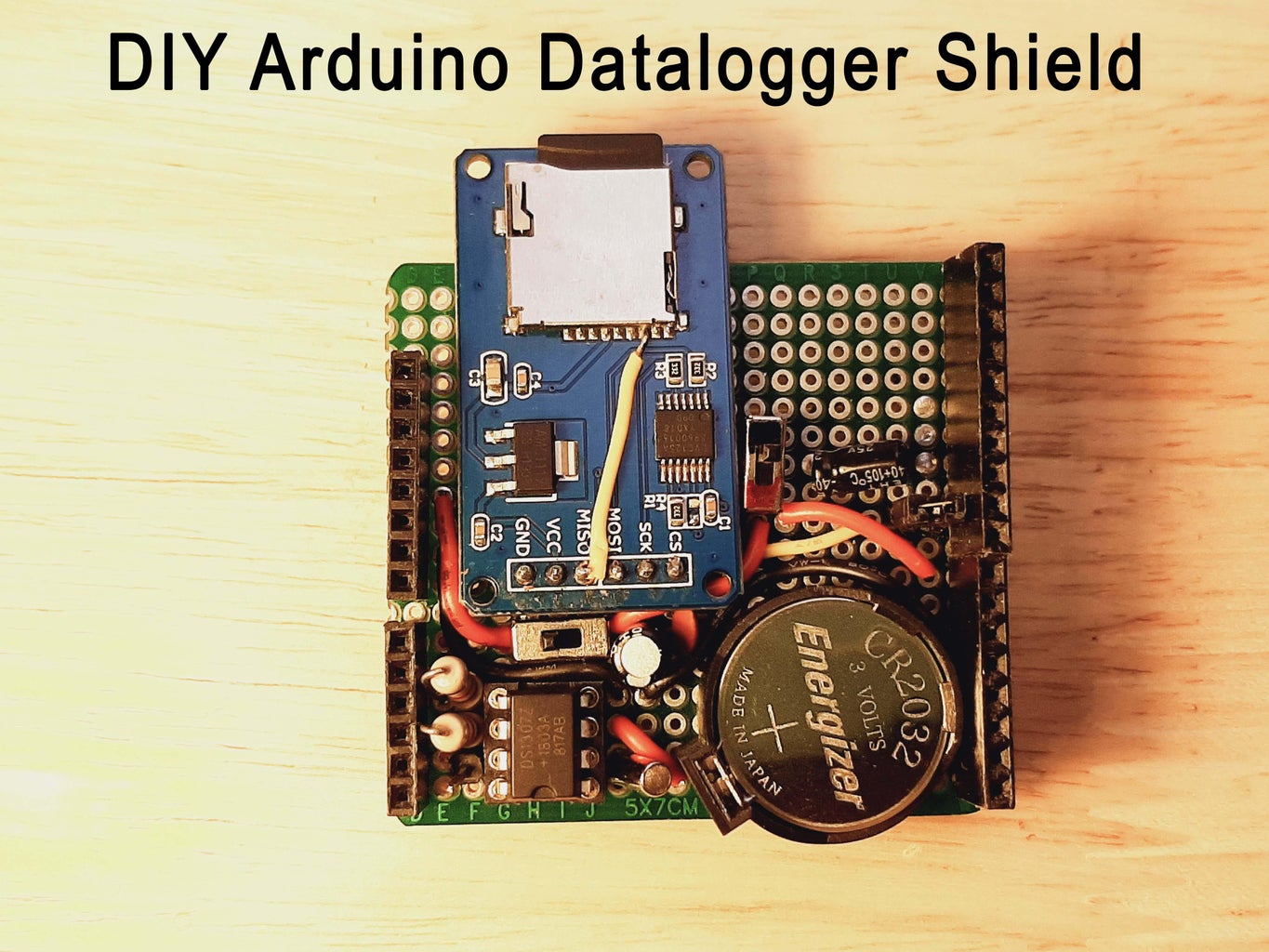 Arduino Data Logging Shield With Real Time Clock Timestamp And