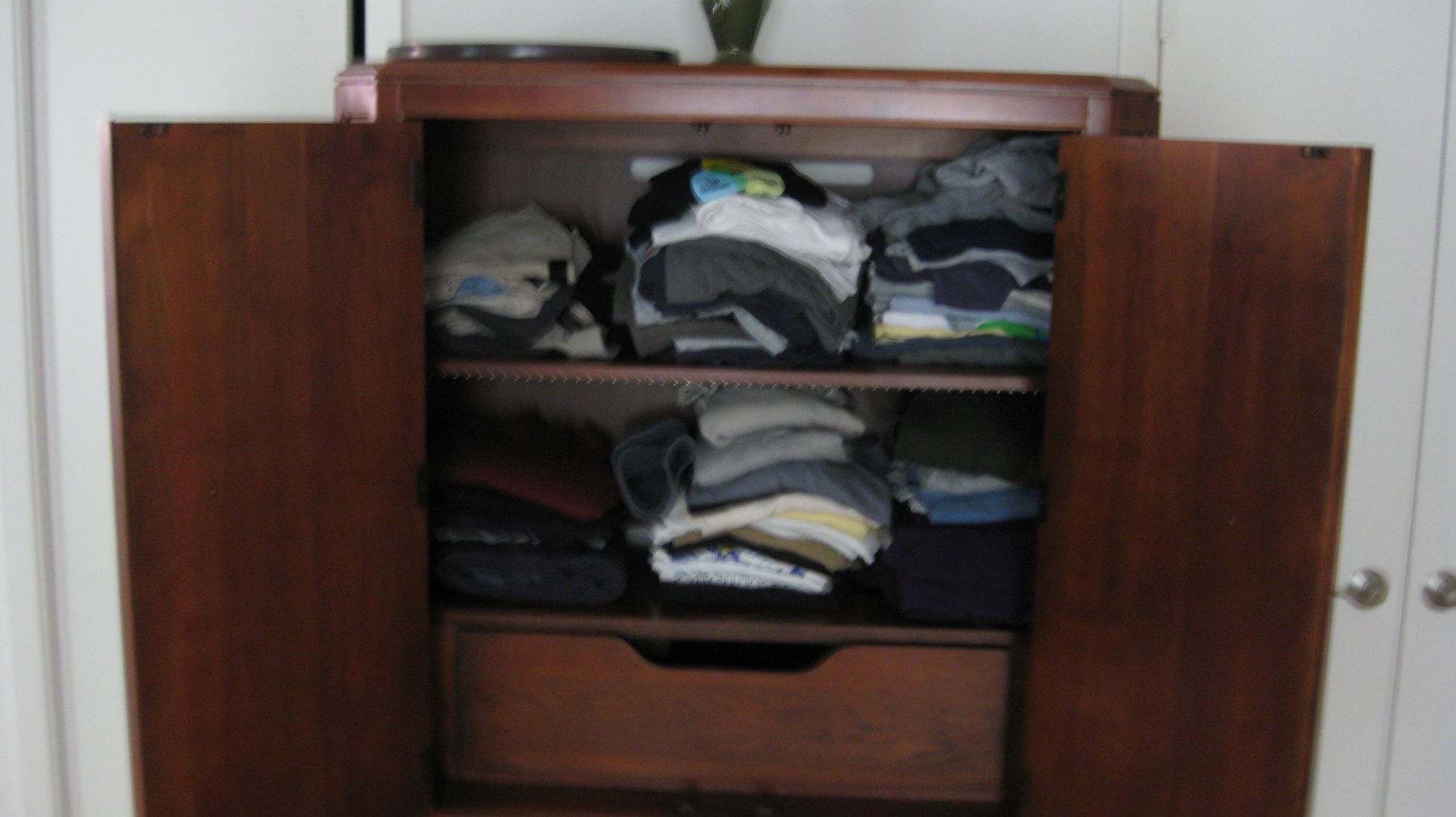 LED Light Tape to Light a Dark Clothes Chest : 6 Steps - Instructables