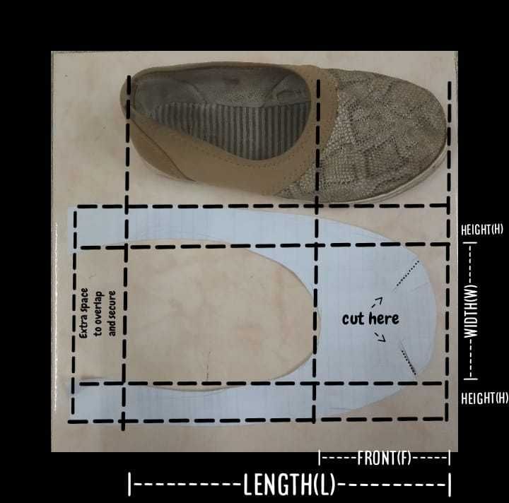 How to Make a Paper Shoe (Pumps or Flats) : 5 Steps - Instructables