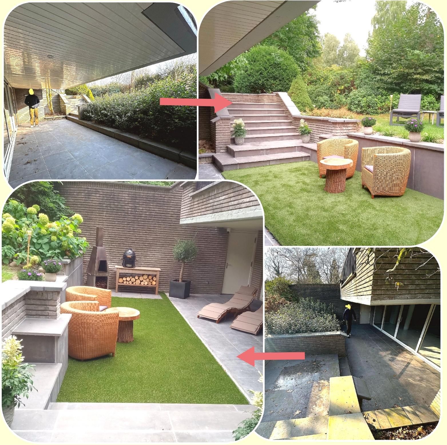 Backyard Upgrade Teaching Me About Construction Work : 23 Steps (with ...