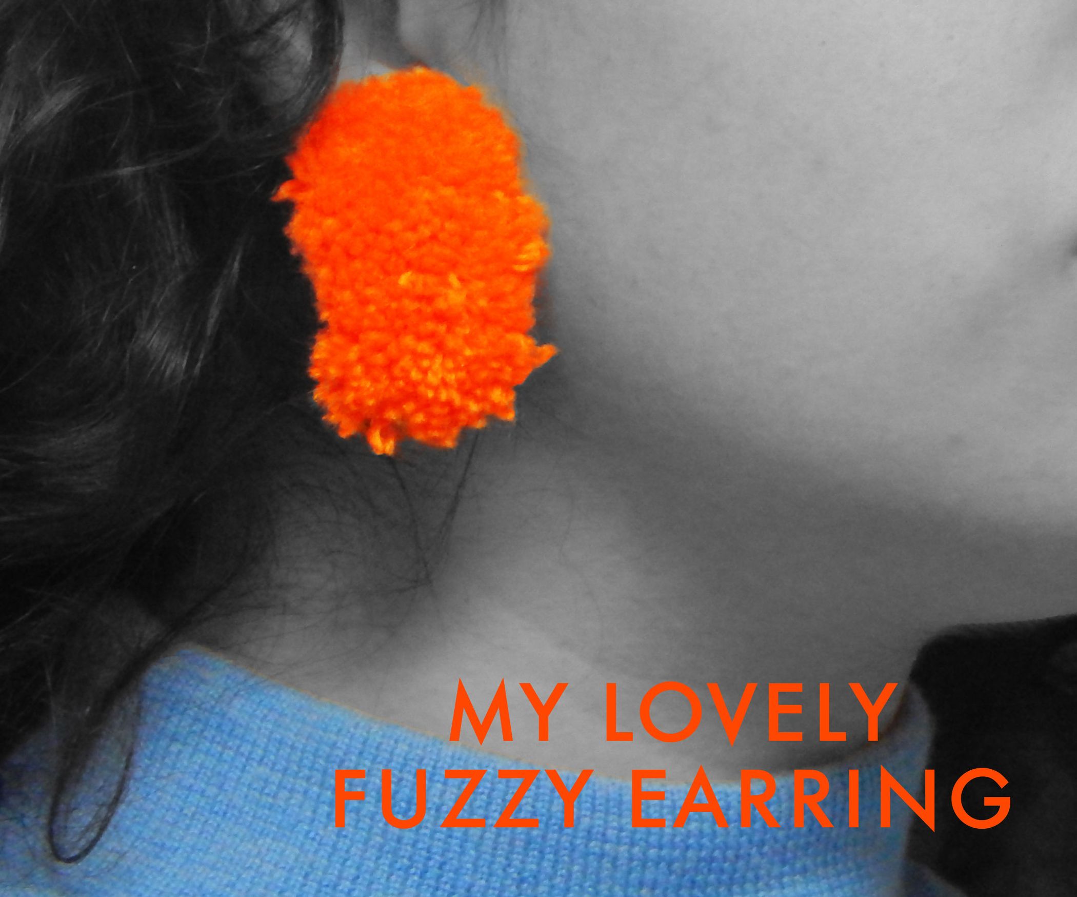 The Best Fuzzy Earring : 4 Steps (with Pictures) - Instructables