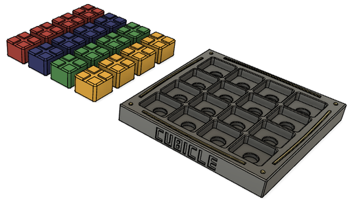 CUBICLE - the Perfect Pocket Game! : 3 Steps - Instructables