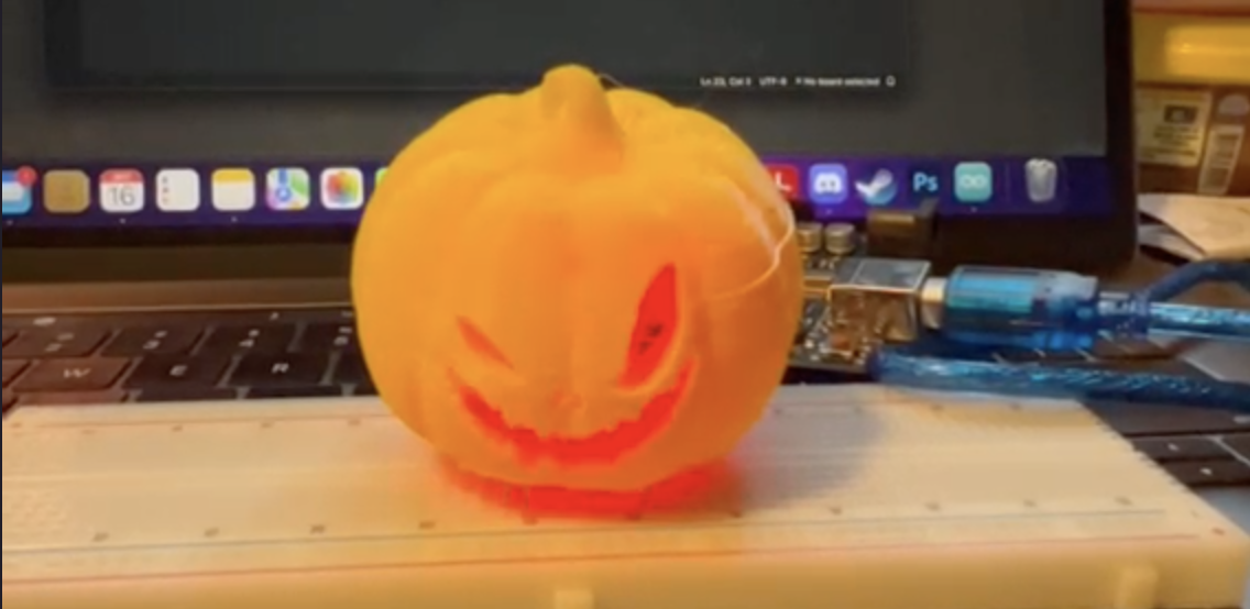 Basic Breadboard LED Jack O' Lantern : 4 Steps - Instructables