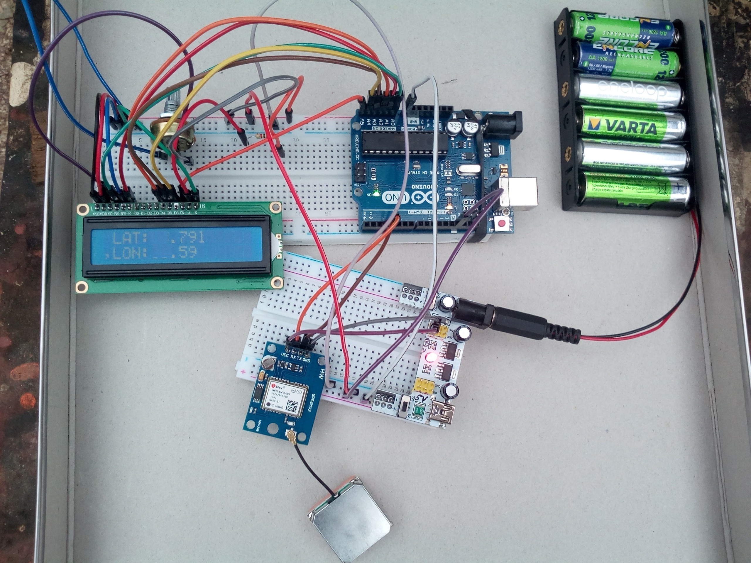 How to Interface GPS Module (NEO-6m) With Arduino : 7 Steps (with ...