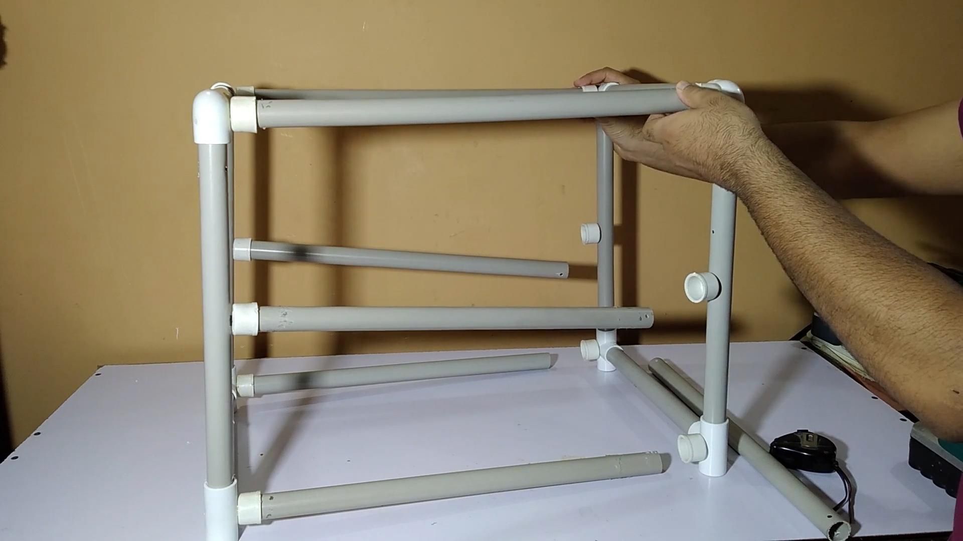 How to Make Shoes Stand With PVC Pipes : 4 Steps (with Pictures ...