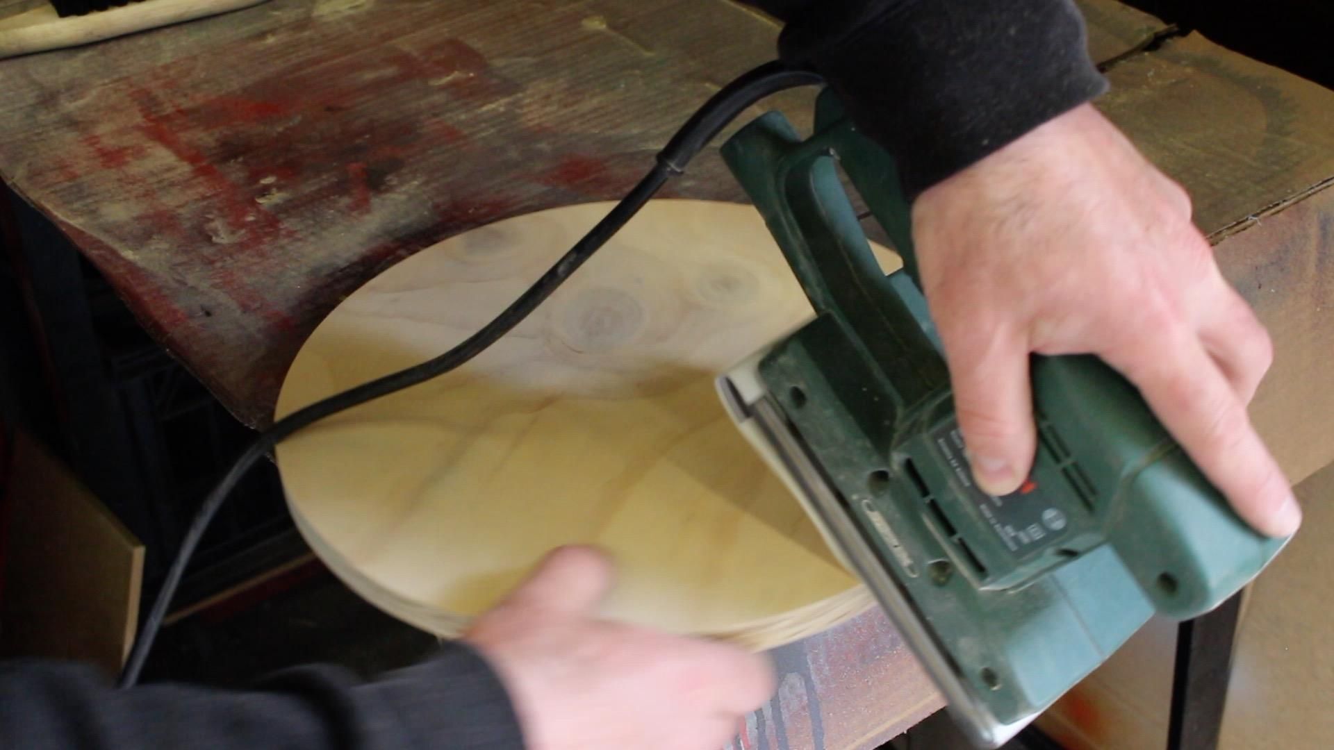 Leather Bar Stool Seat Cover With Diamond Stitching Pattern : 18 Steps ...