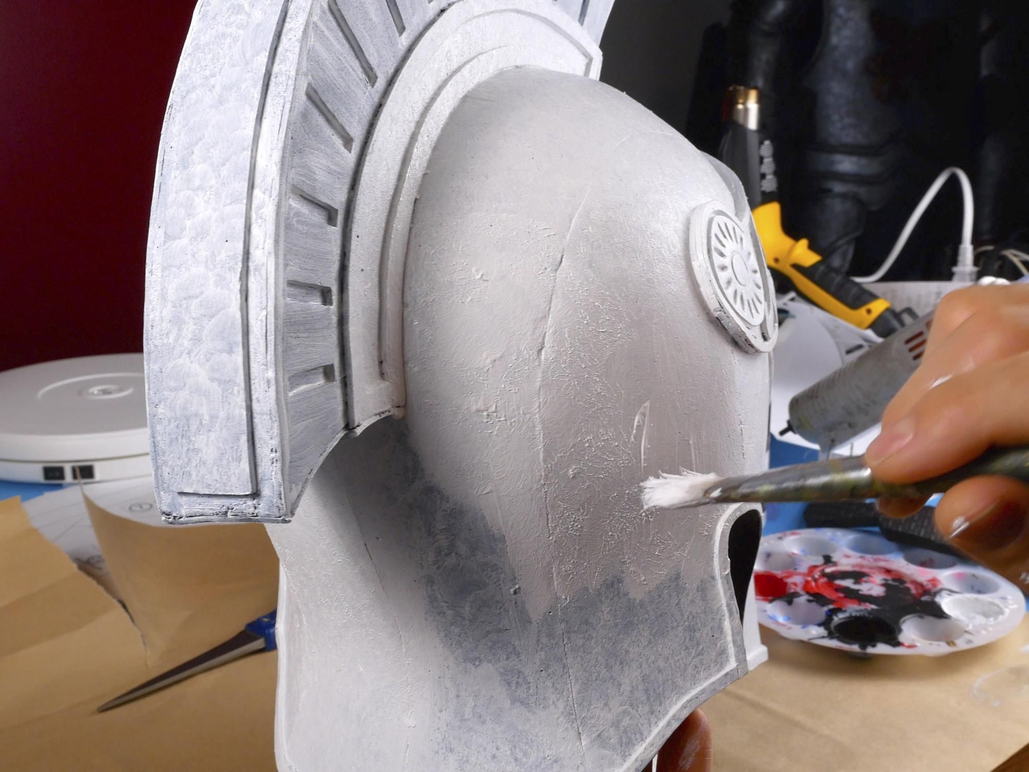 DIY Spartan Helmet Costume From Foam! : 27 Steps (with Pictures ...