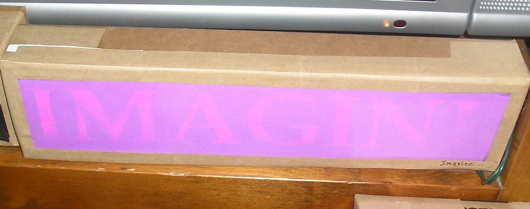 Make Your Own Illuminated Signs : 10 Steps (with Pictures) - Instructables