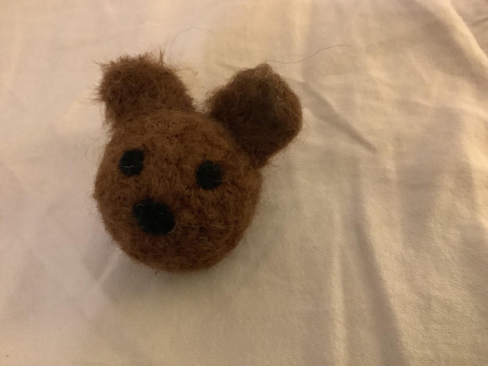 DIY Needle Felted Cute Animal Head : 11 Steps - Instructables