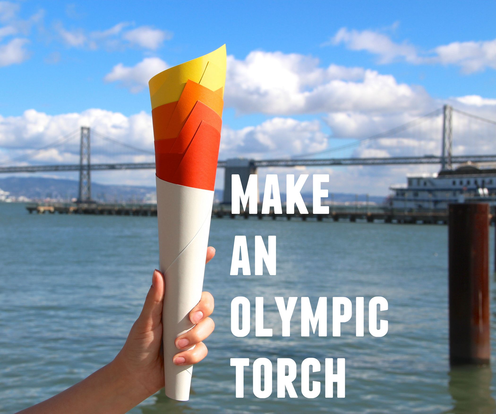 Olympic Torch Papercraft : 4 Steps (with Pictures) - Instructables