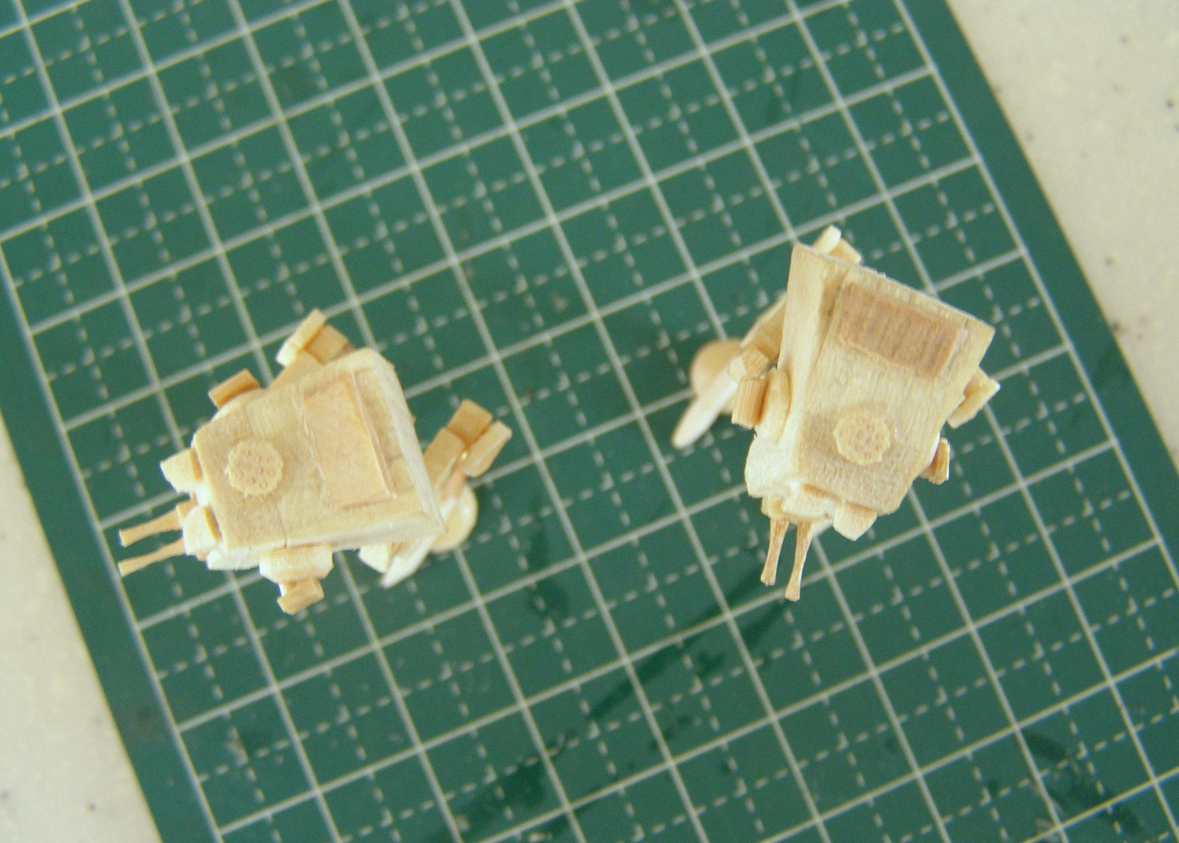 Mini AT-ST Popsicle Stick Model : 7 Steps (with Pictures) - Instructables