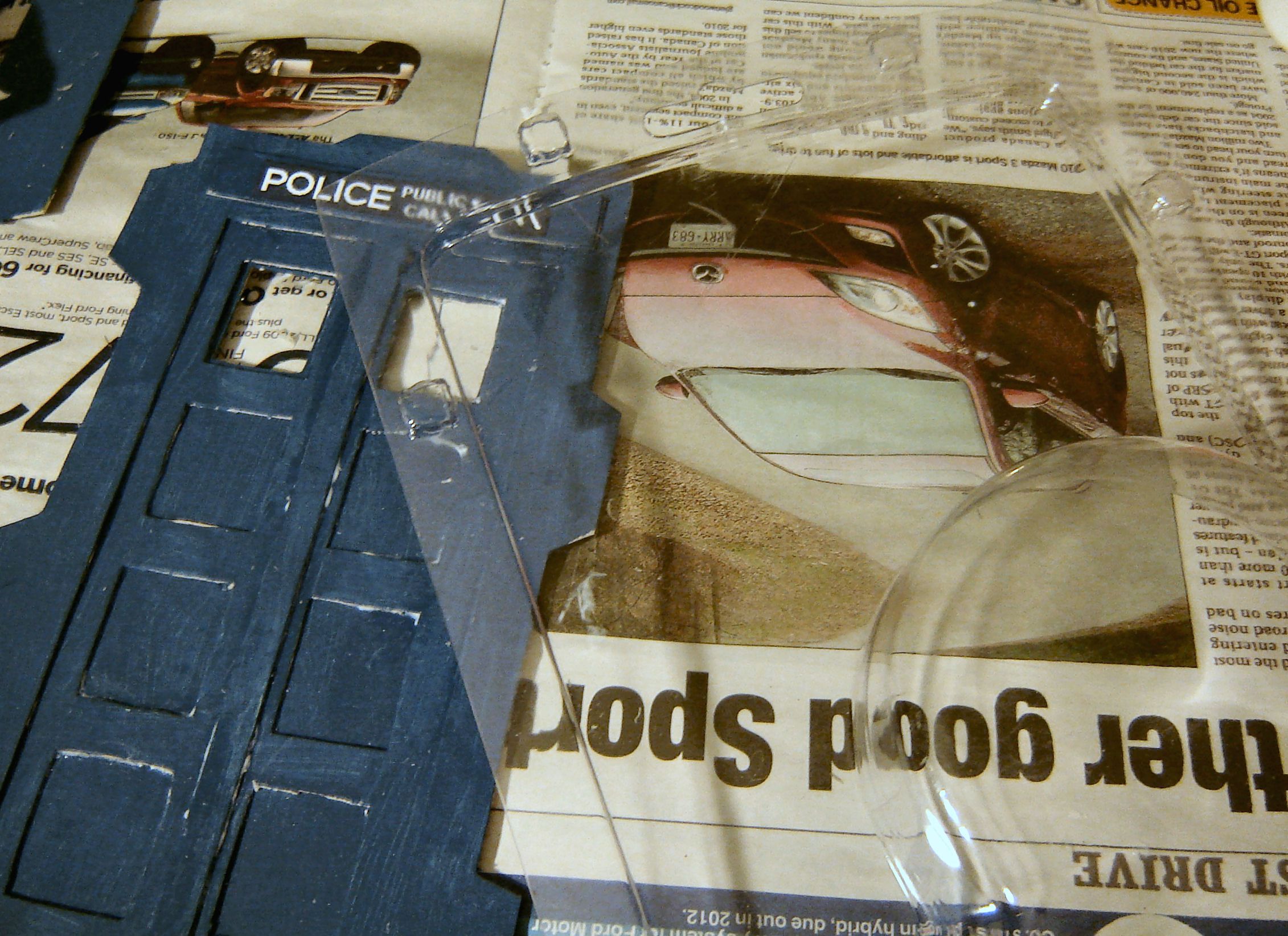 How to Make a TARDIS Model : 10 Steps (with Pictures) - Instructables