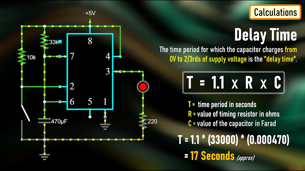 555 Adjustable Delay on Off Timer Circuit : 8 Steps - Instructables