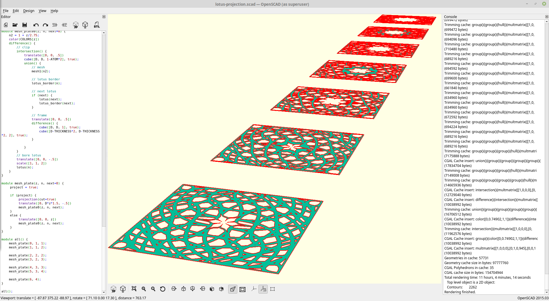 Laser Cut 3D Math Lotus Drawing : 12 Steps (with Pictures) - Instructables
