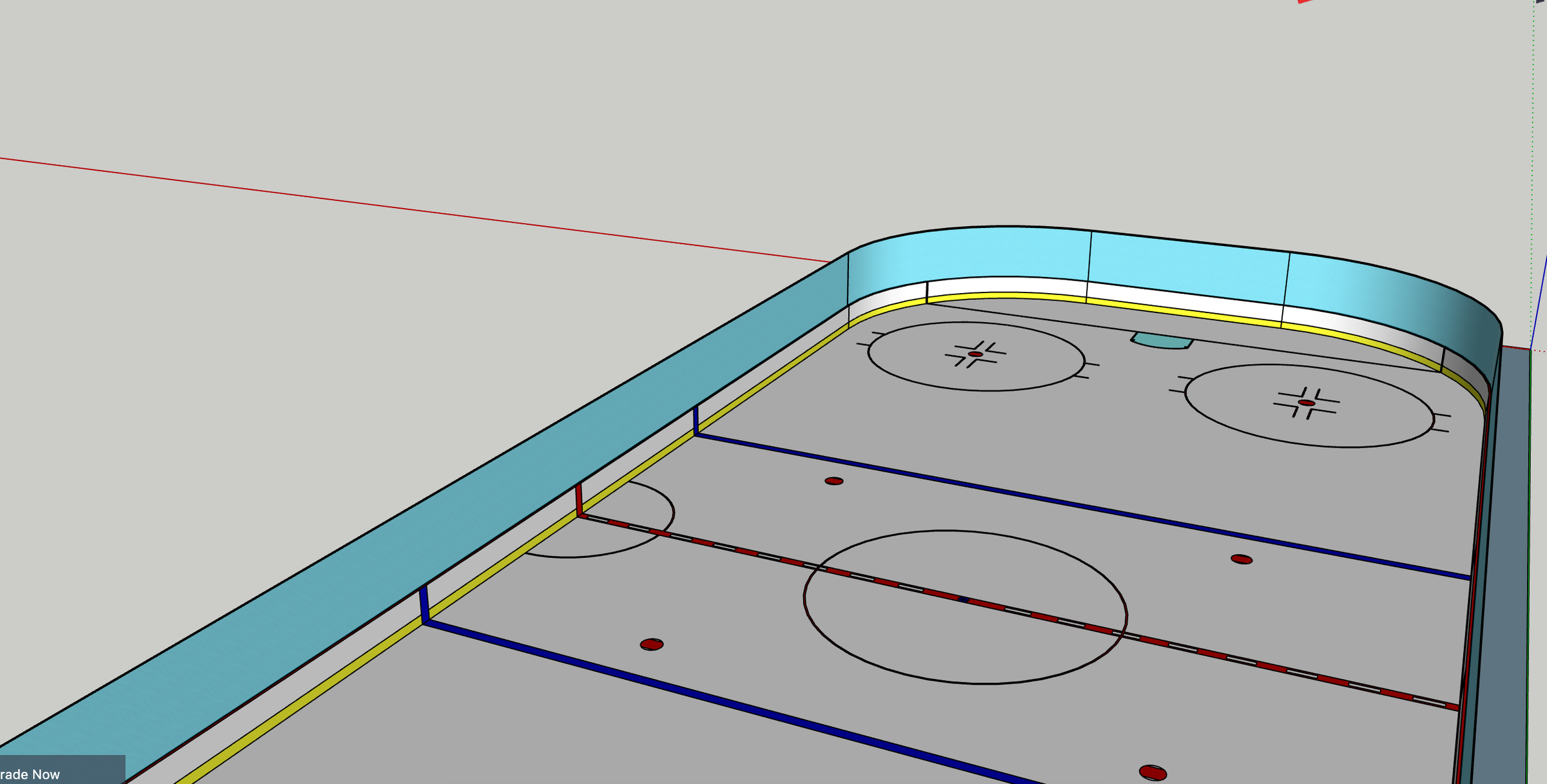 Building a Regulation Sized Hockey Rink in SketchUp : 14 Steps ...