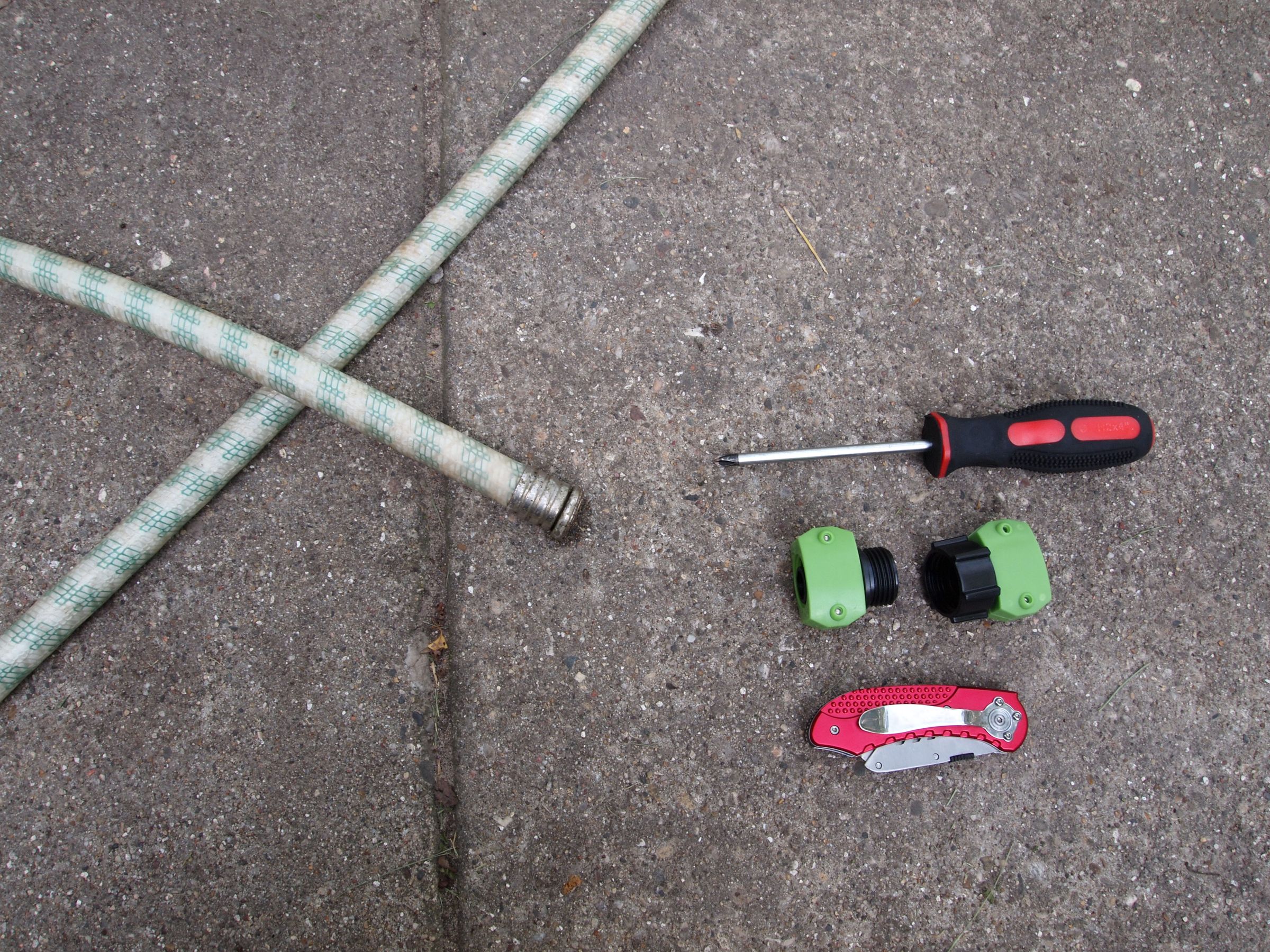 Quick & Easy Hose Repair for a Dollar : 3 Steps (with Pictures ...