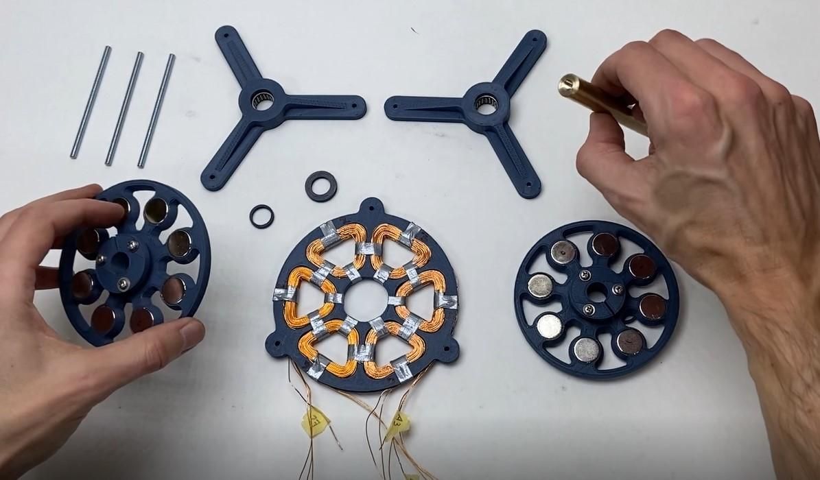 3D Printed Generator and How It Works. : 9 Steps - Instructables