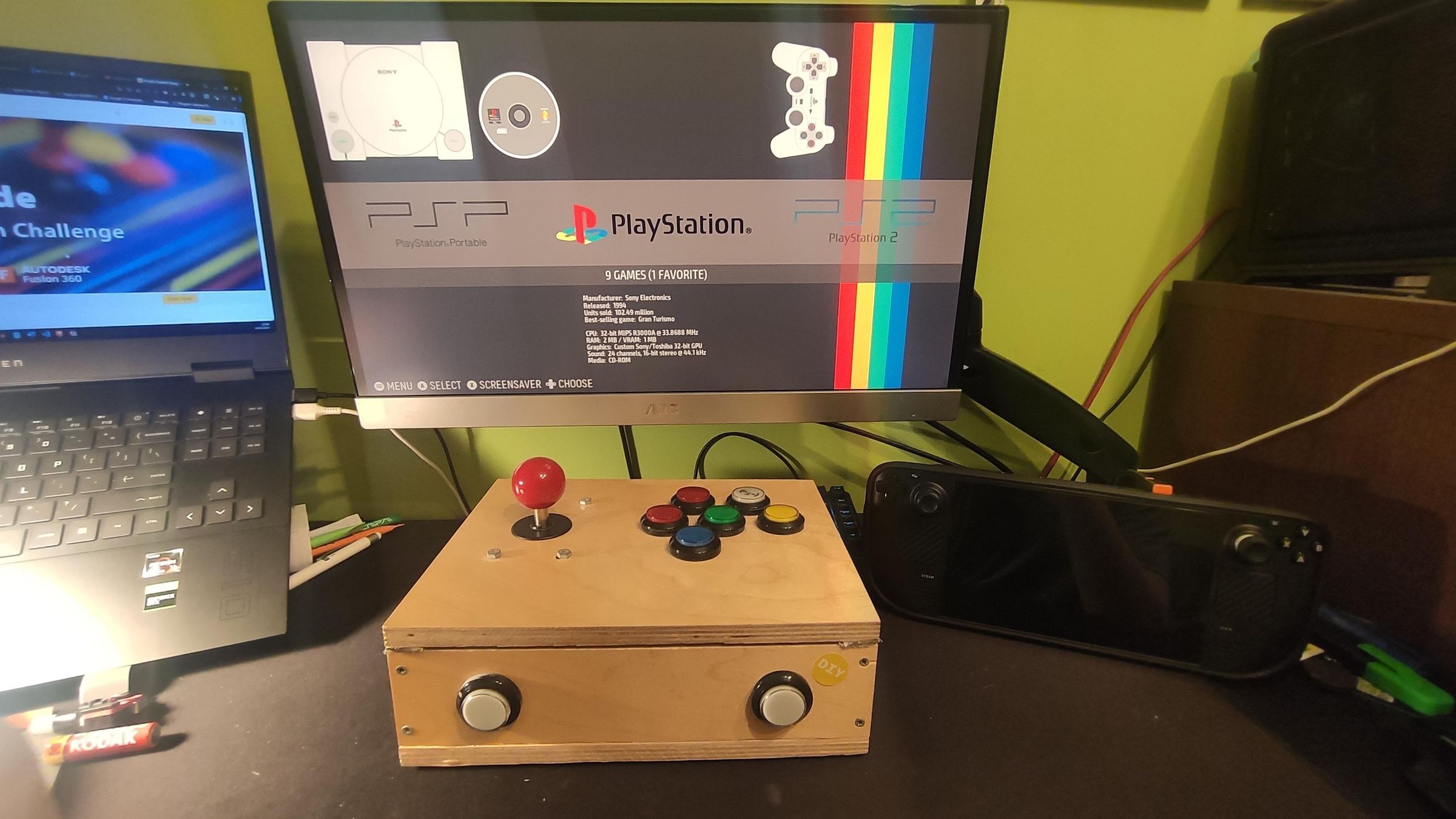 Arcade Stick for RetroPie / Steam Deck : 5 Steps (with Pictures) - Instructables