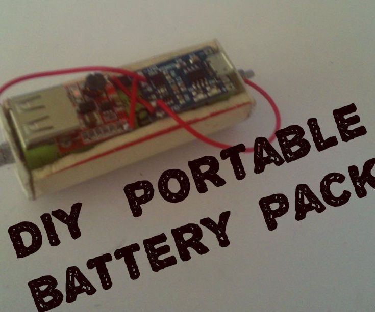 D.I.Y. Portable Battery Pack : 6 Steps (with Pictures) - Instructables