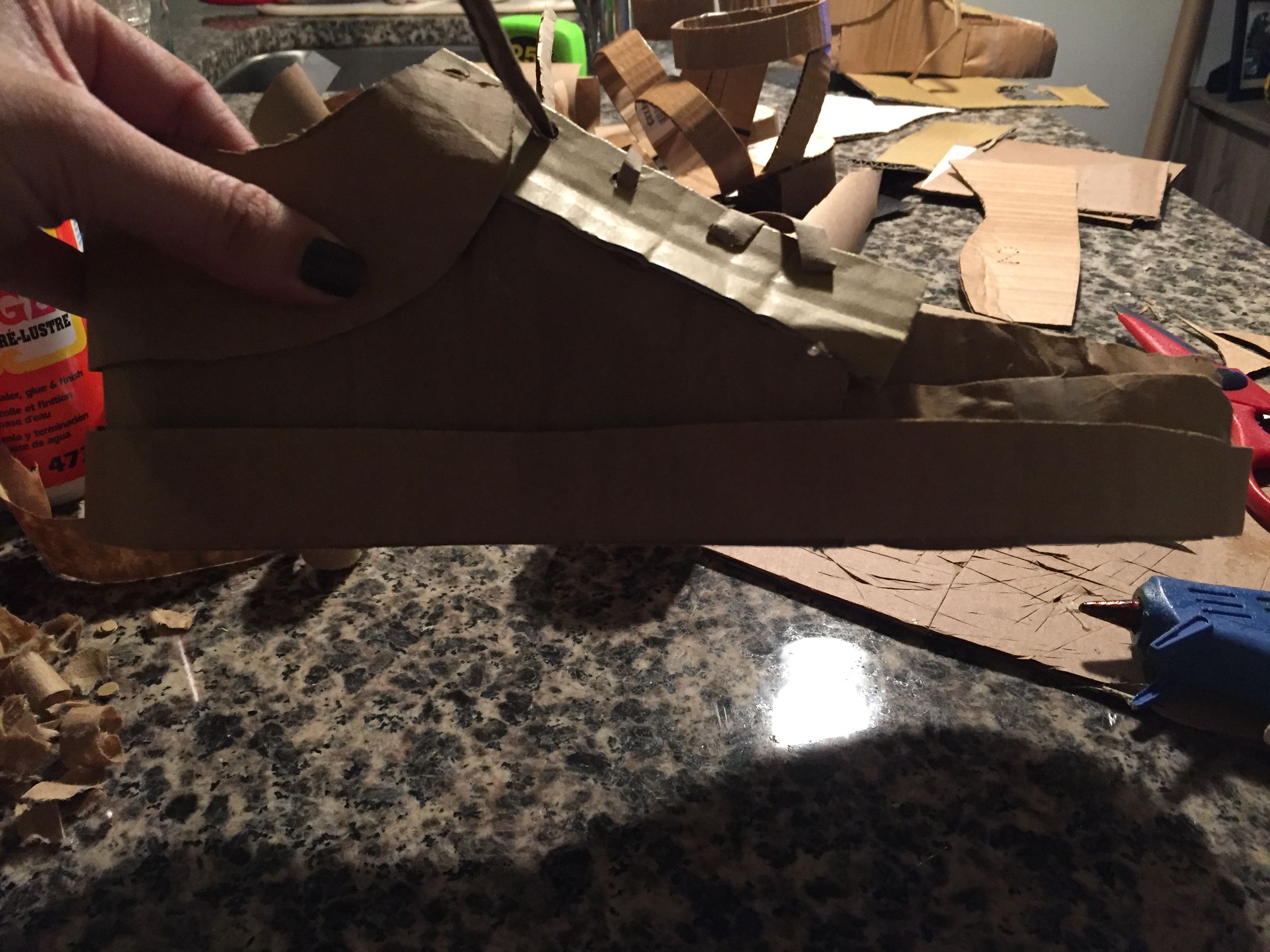 Transform Recycled Cardboard Into Shoes : 26 Steps (with Pictures ...