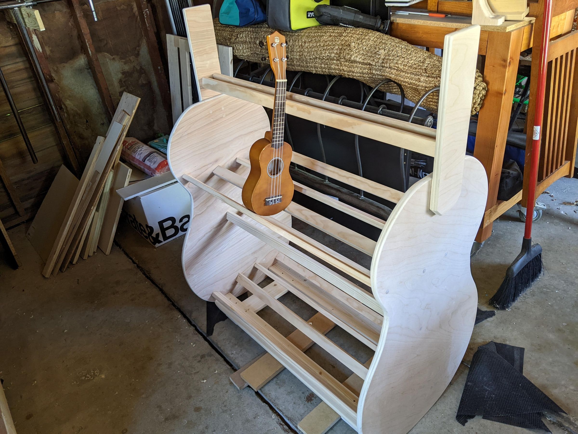 Ukulele Storage Cart : 7 Steps (with Pictures) - Instructables