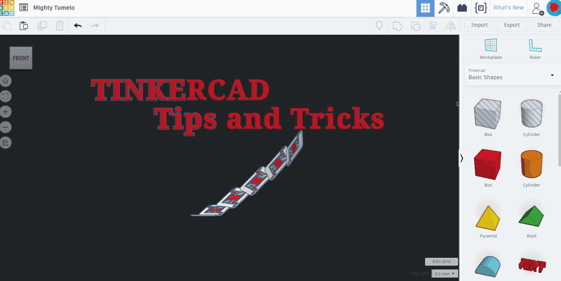 Tinkercad Tips and Tricks : 13 Steps (with Pictures) - Instructables