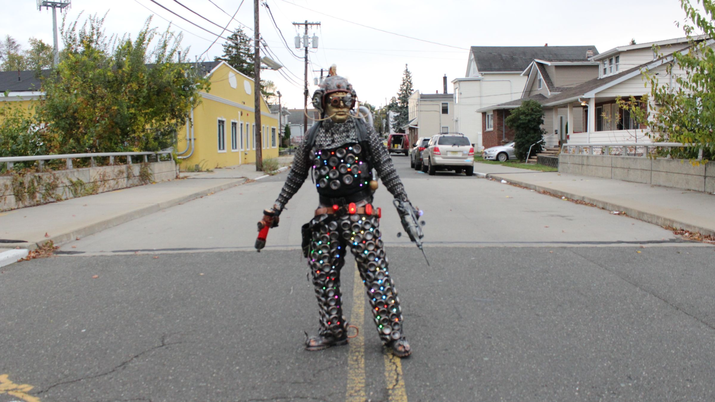 Extraterrestrial Cyborg Halloween Costume : 11 Steps (with Pictures ...