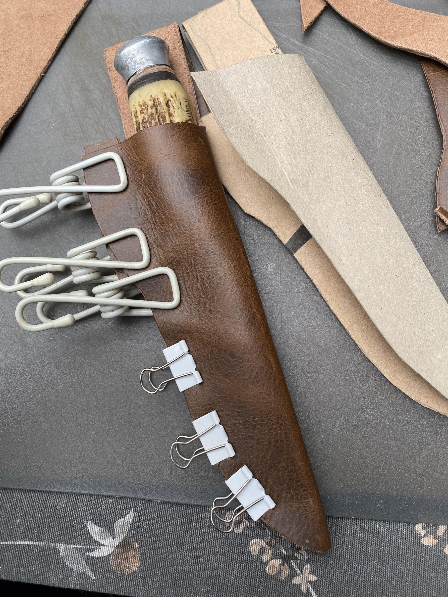 DIY Leather Knife Sheath : 8 Steps (with Pictures) - Instructables