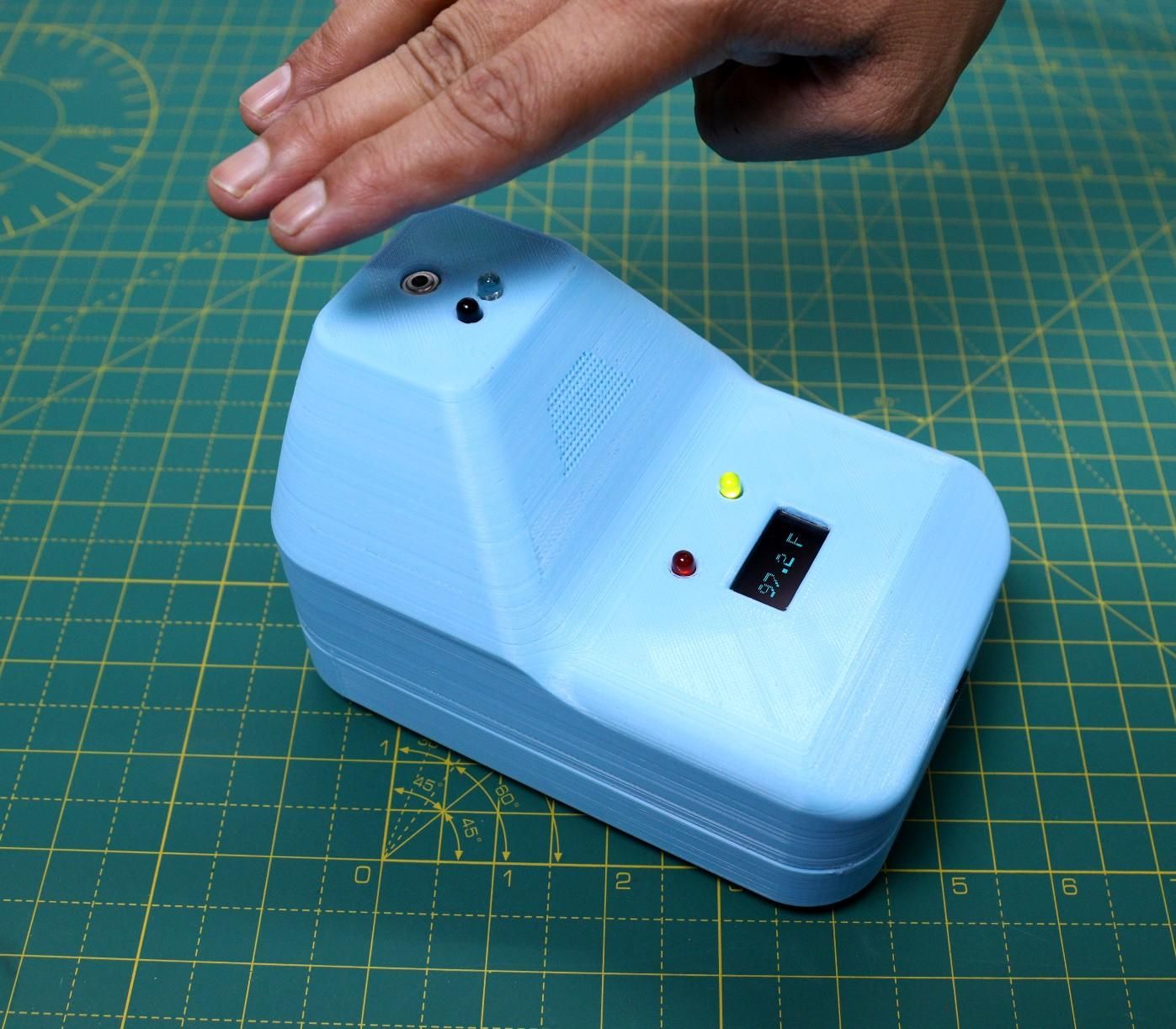 DIY Non Contact IR Thermometer V1.0 : 16 Steps (with Pictures ...