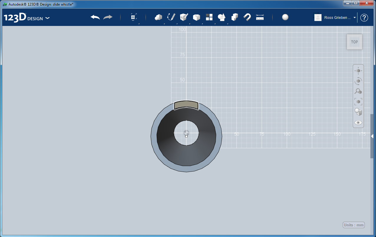 Making a Slide Whistle in 123D Design : 9 Steps (with Pictures ...