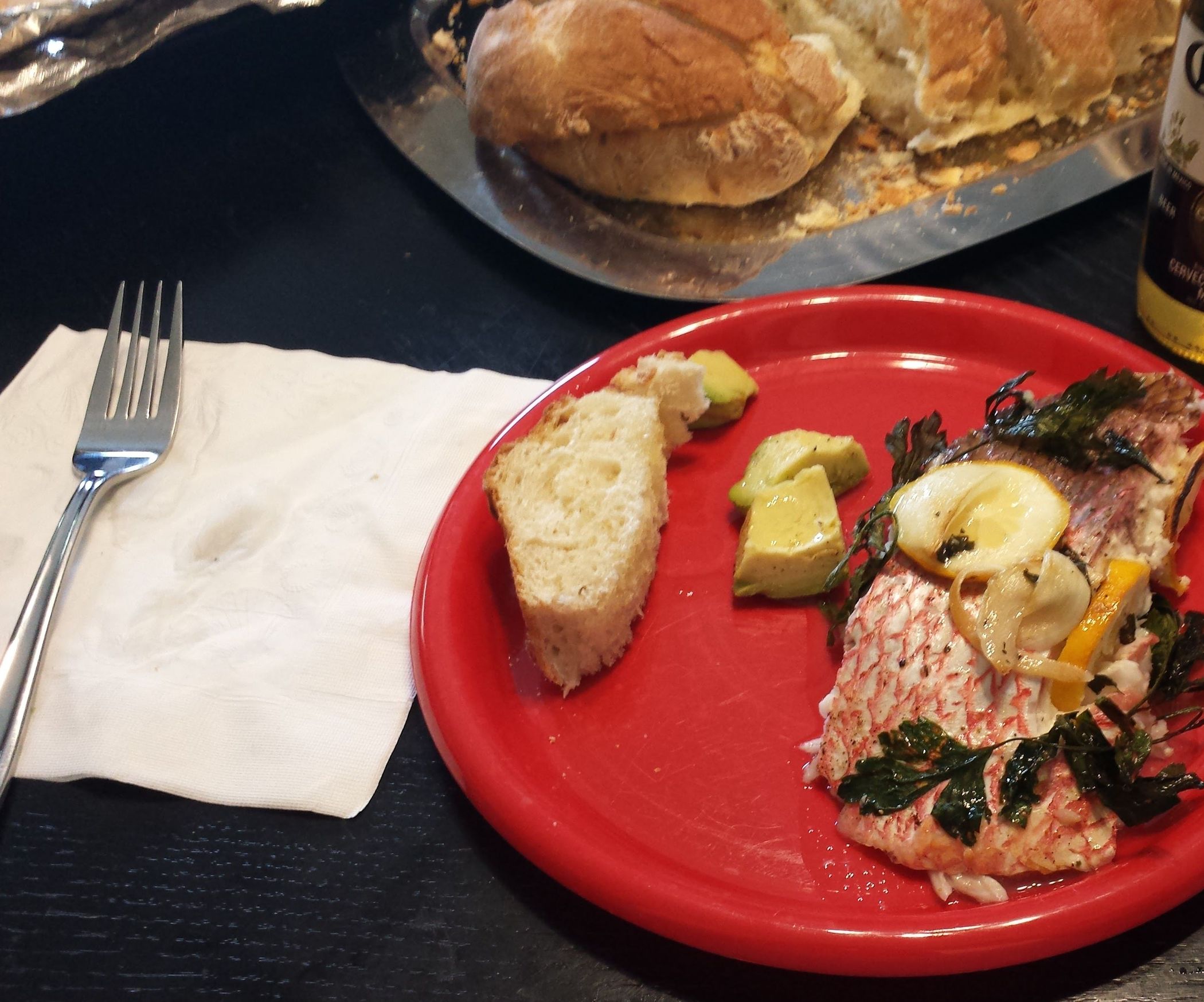 Large Red Snapper on Weber Charcoal Grill : 6 Steps (with Pictures ...