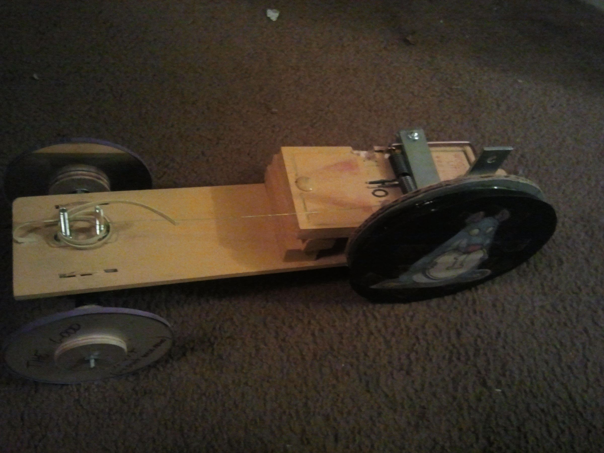 Rat-trap Powered Vehicle - Instructables