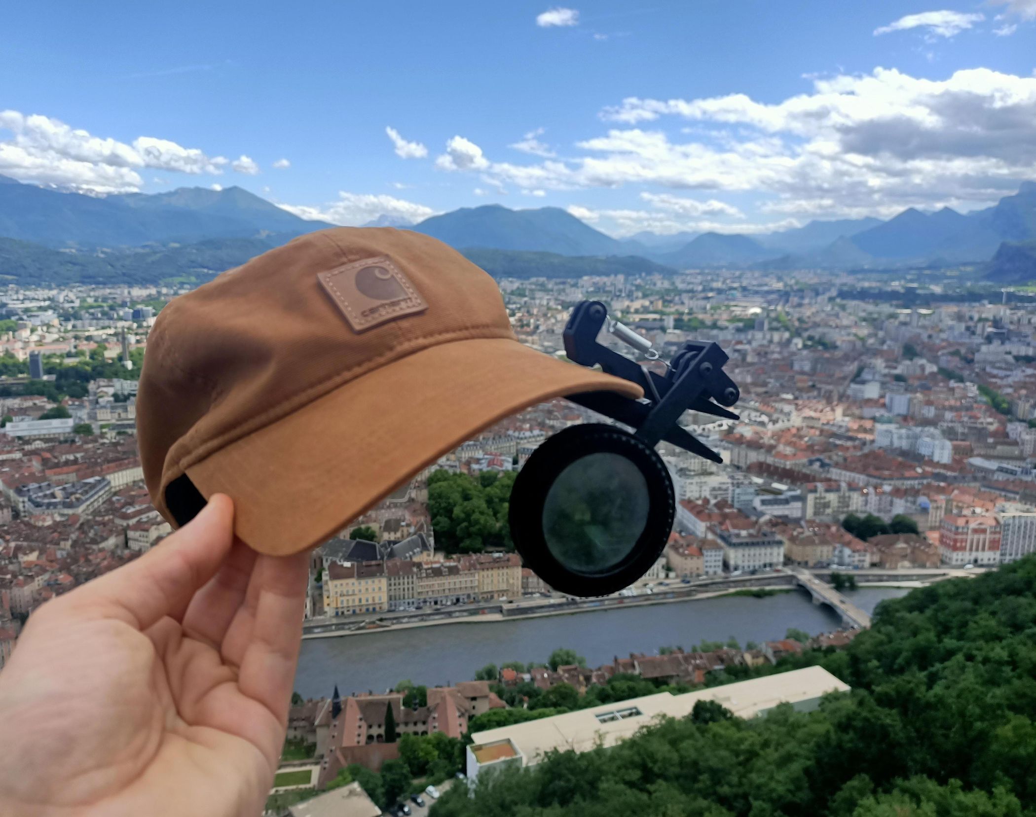 Cap Mounted Sun-monocle : 4 Steps - Instructables