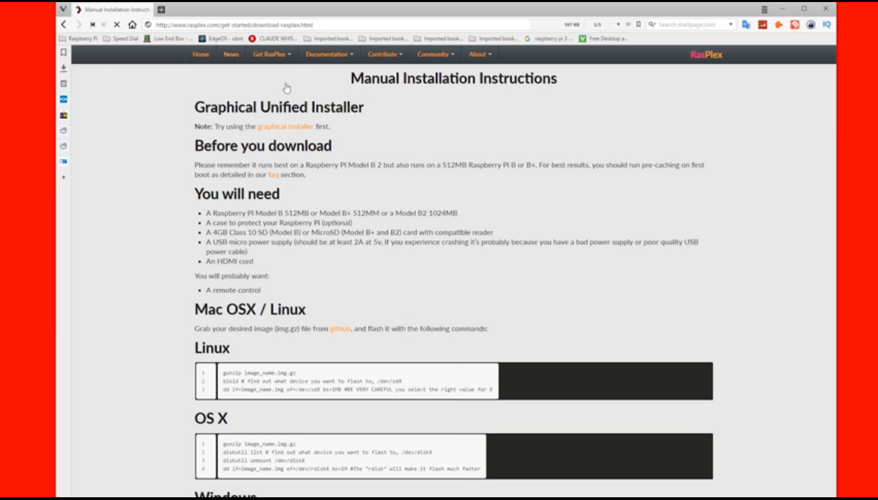 How to Install RasPlex 1.7.1 on a Raspberry Pi 3, 2, 1, B+, Zero : 4 Steps - Instructables