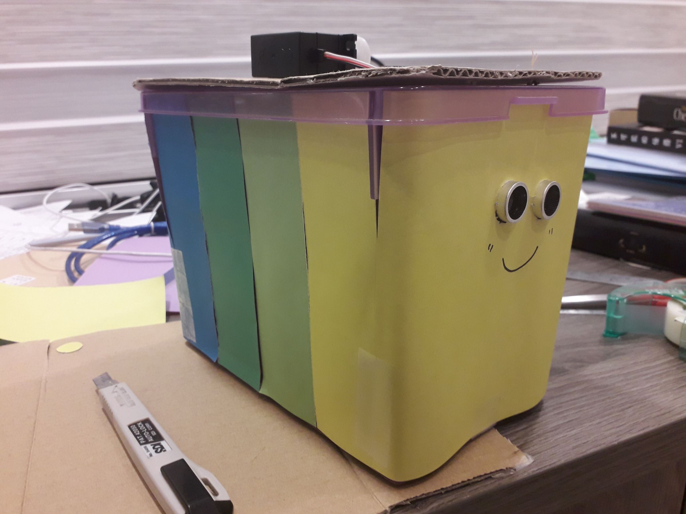 Arduino Smart Trashcan : 5 Steps - Instructables