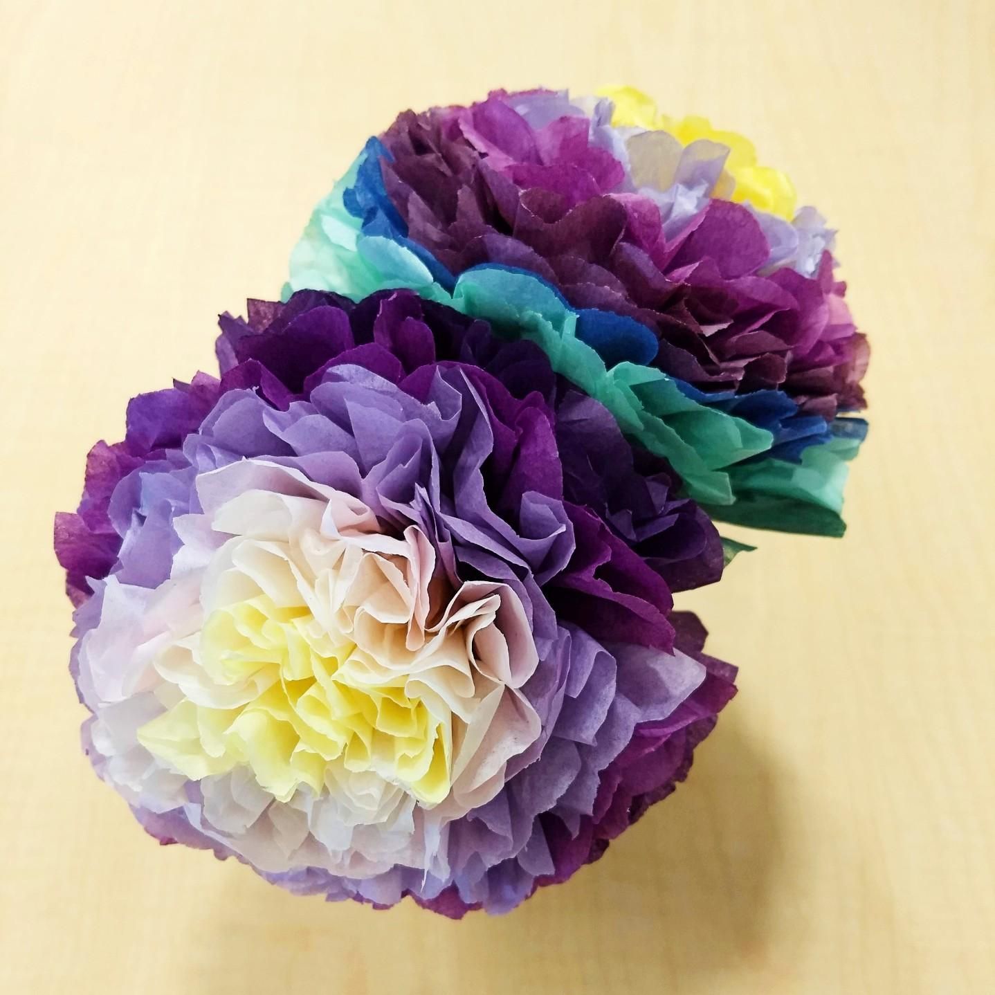 Tissue Paper Fantasy Flowers : 4 Steps (with Pictures) - Instructables