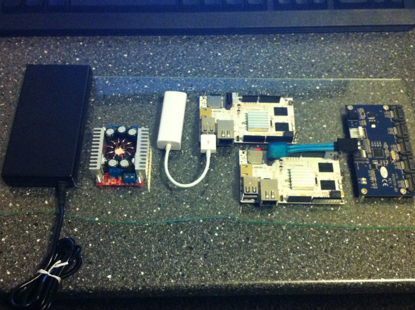 Low Power Arm Based File Server Using Up To 5 Desktop Harddisks 4 Steps Instructables 8493