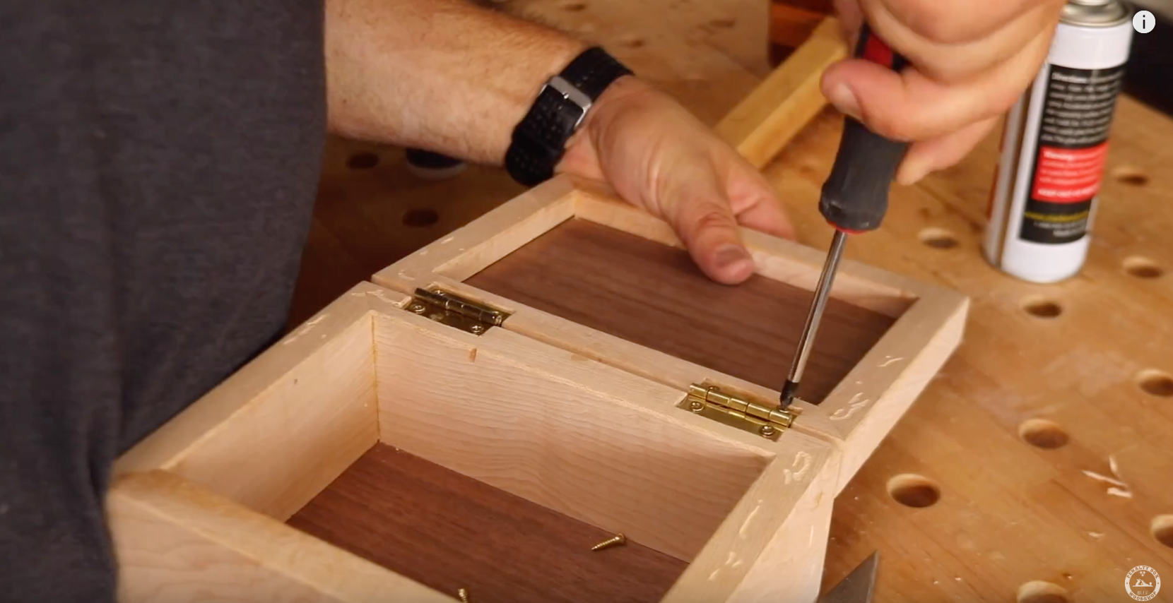 How to Make a Simple Wooden Box With Mortised Hinges : 10 Steps ...